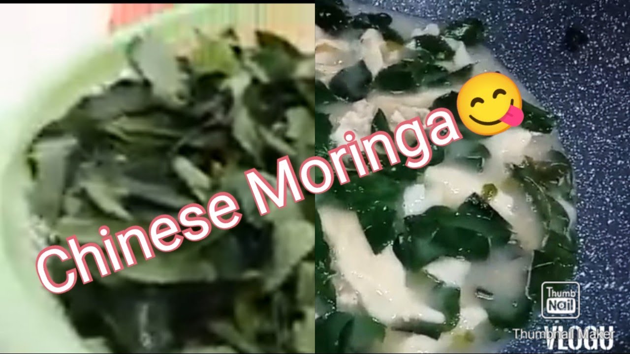 Chinese Moringa for dinner/chinese recipe😅 - YouTube