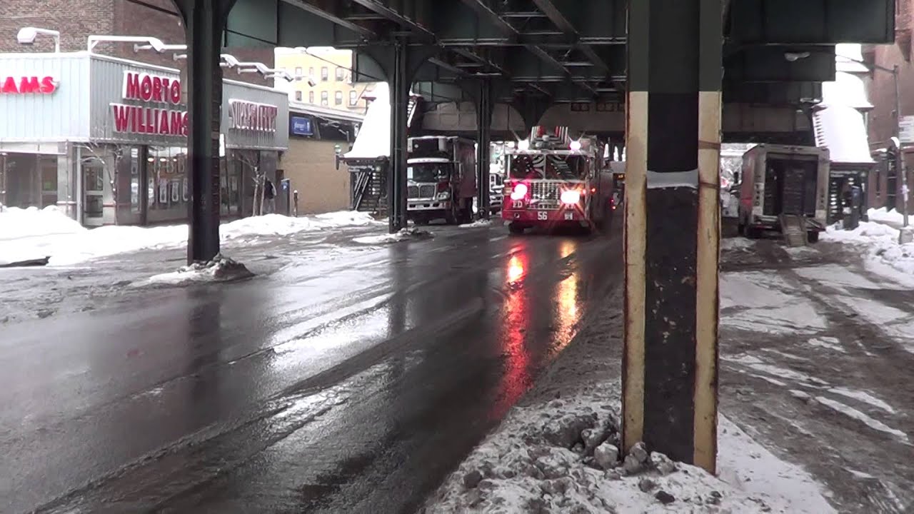Fdny Engine 75 and Ladder 56 - YouTube