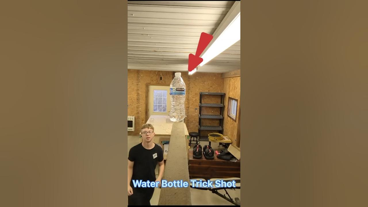 Water Bottle Trick Shot pt.3 - YouTube