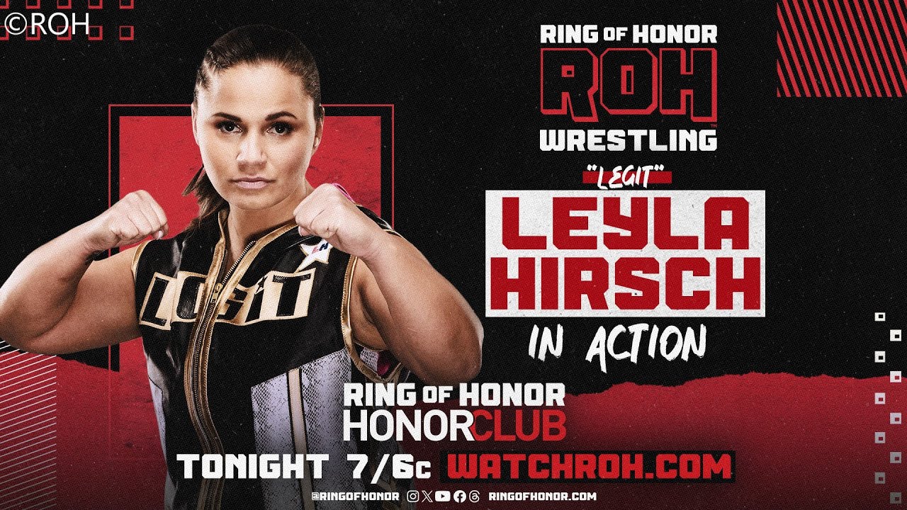 Leyla Hirsch vs Heather Reckless / Singles Match / ROH Honor Club TV ...