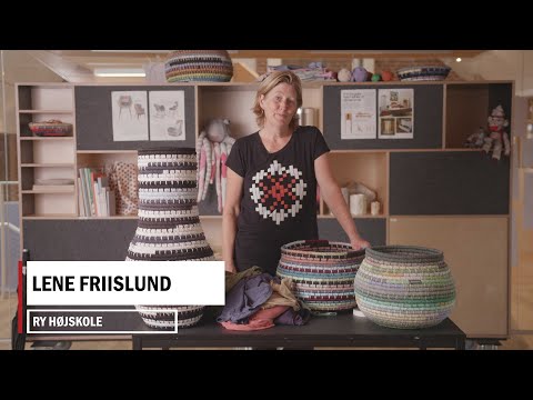 HØJSKOLE HACK: Genbrug dine gamle t-shirts - lav en kurv