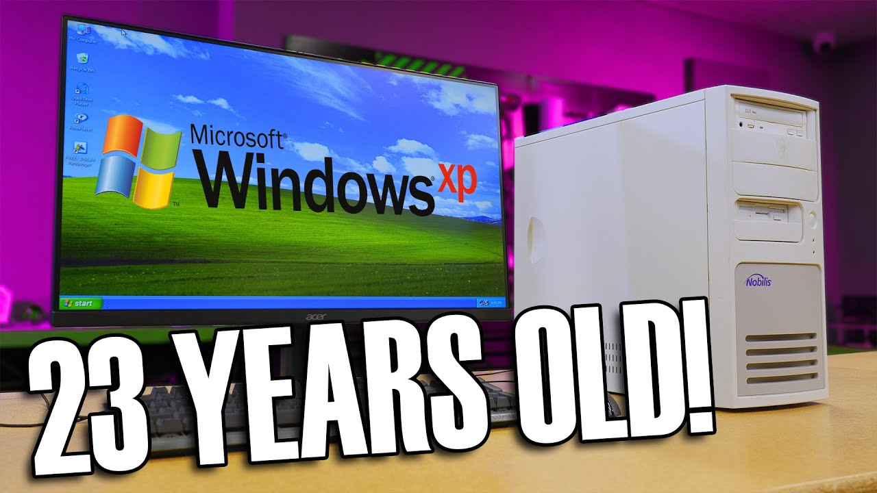 Will this 23 Year old PC still work?! - YouTube