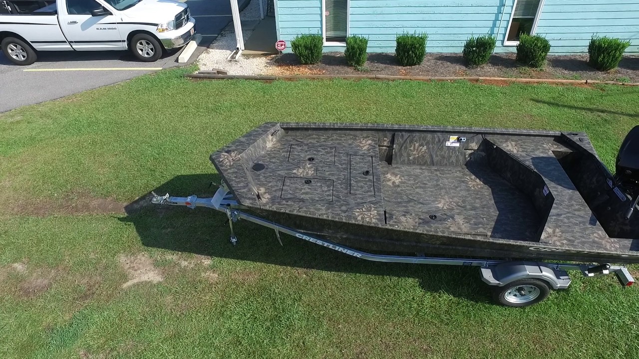 2018 Crestliner 1660 Retriever Deluxe - YouTube