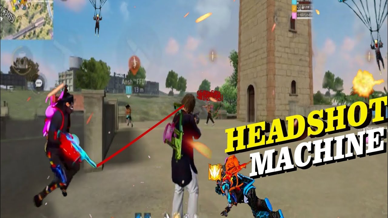 FREE FIRE HEADSHOT MACHINE IN ONEPlUS NOTE CE3 - YouTube