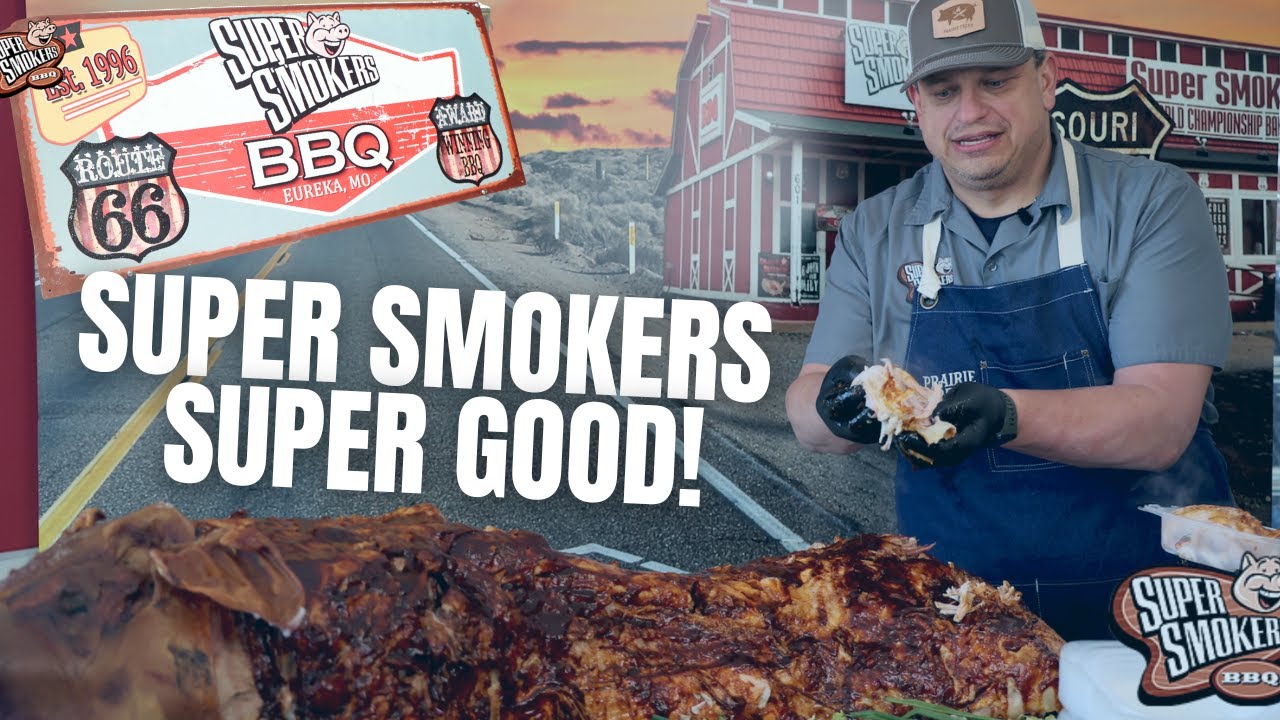 Test Out A Hog Roast Bigger Than You Super Smokers BBQ + Cajun - YouTube