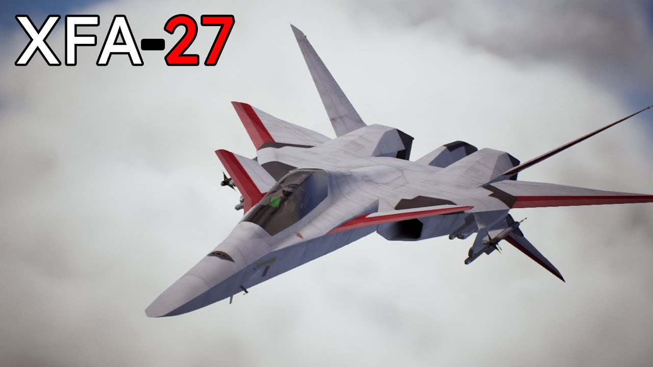 XFA-27 vs Arsenal Bird | Mission 19 | Ace Combat 7 Original Aircraft ...