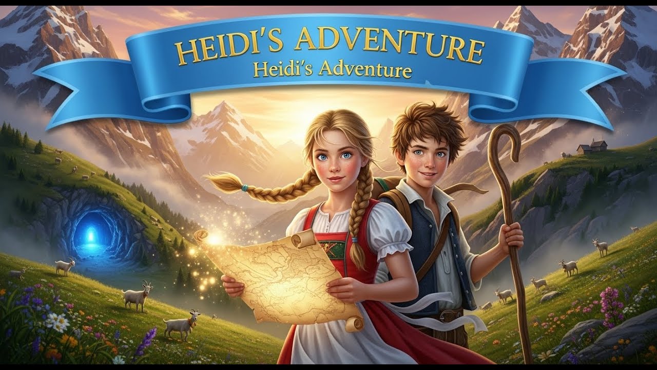 HEIDI'S MAGICAL ADVENTURE| English story | Bedtime story - YouTube