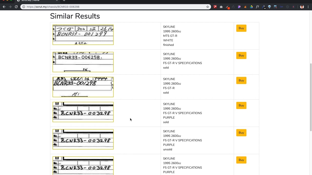 Scrut.my - Japan Auction History - YouTube