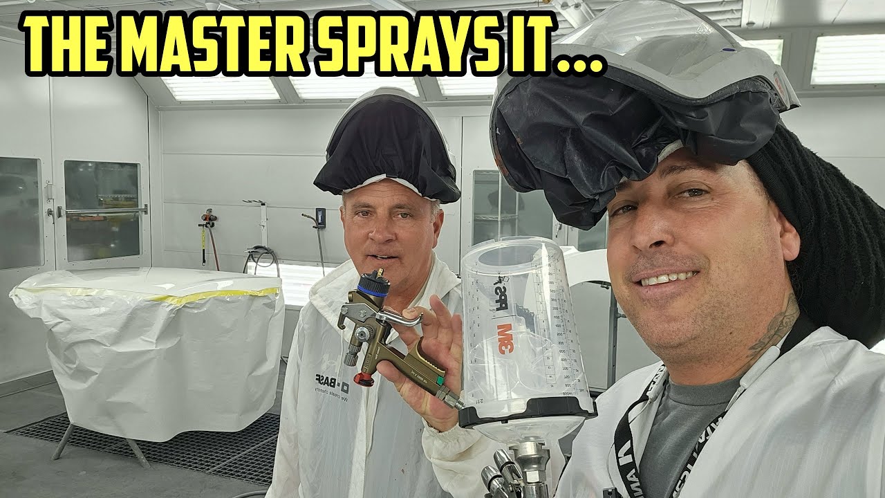 Day 4 Of Training With BASF Glasurit 100 Line - YouTube