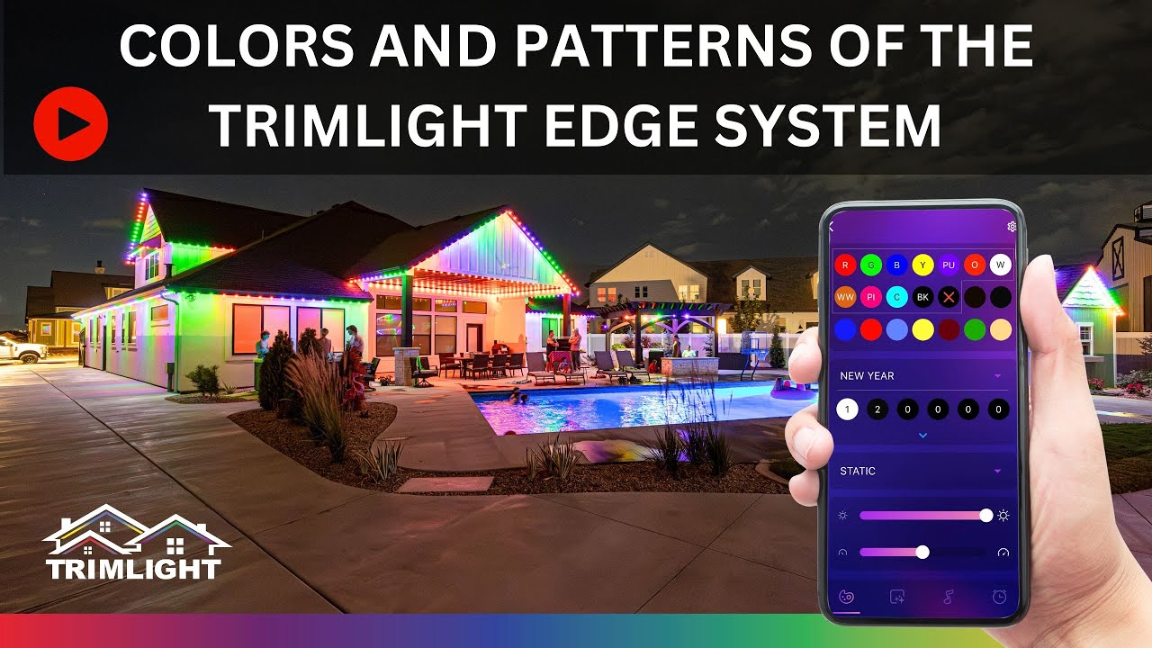 Colors and Patterns of the Trimlight Edge System - YouTube