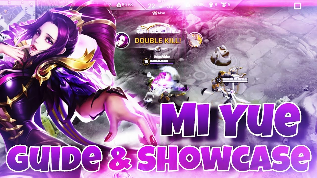 New Hero - Mi Yue |Guide and Showcase |Honor of Kings Global - YouTube