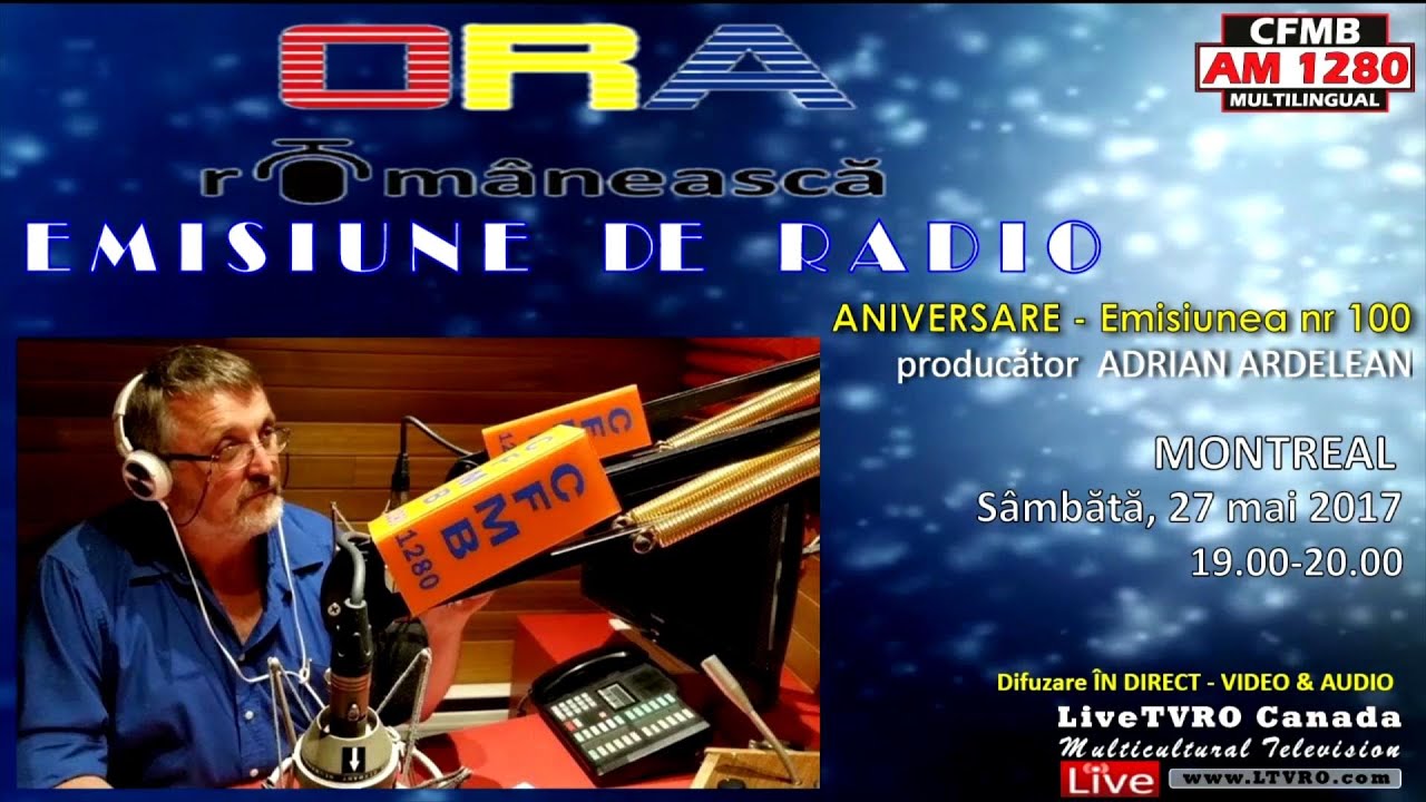 🔴 2017-05-27 | LIVE Ora Românească cu Jurnalist Adrian Ardelean la ...