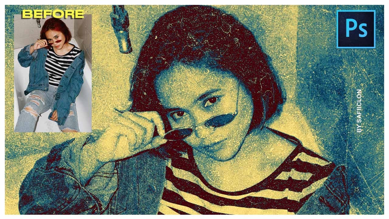 [ Photoshop Tutorial ] Grunge Aesthetic Effect in Photoshop - YouTube