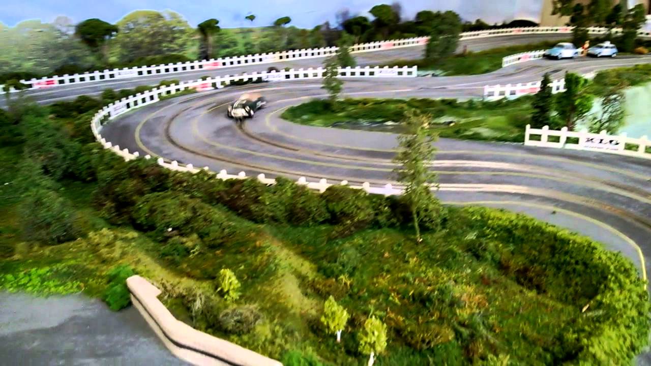 1/32 Wooden Routed Slot Car Track - 1960's theme - Scalextric Austin ...