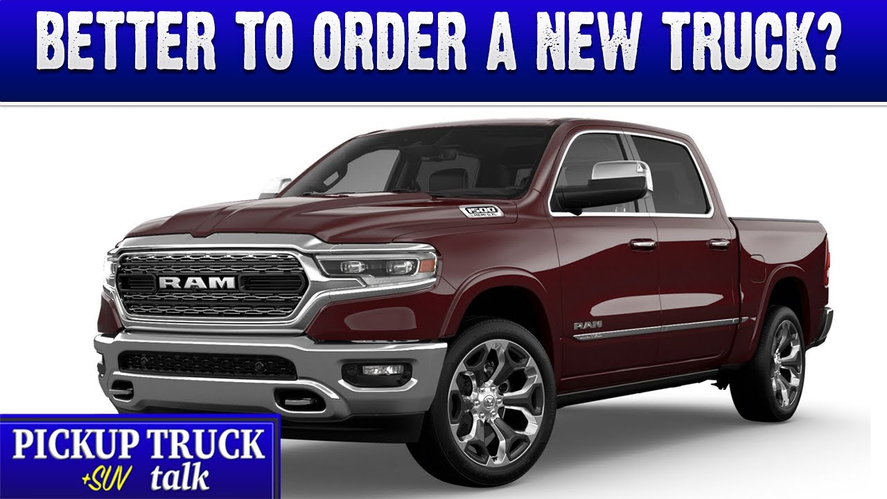 Viewer question: tips for ordering a new Ram 1500 truck - YouTube