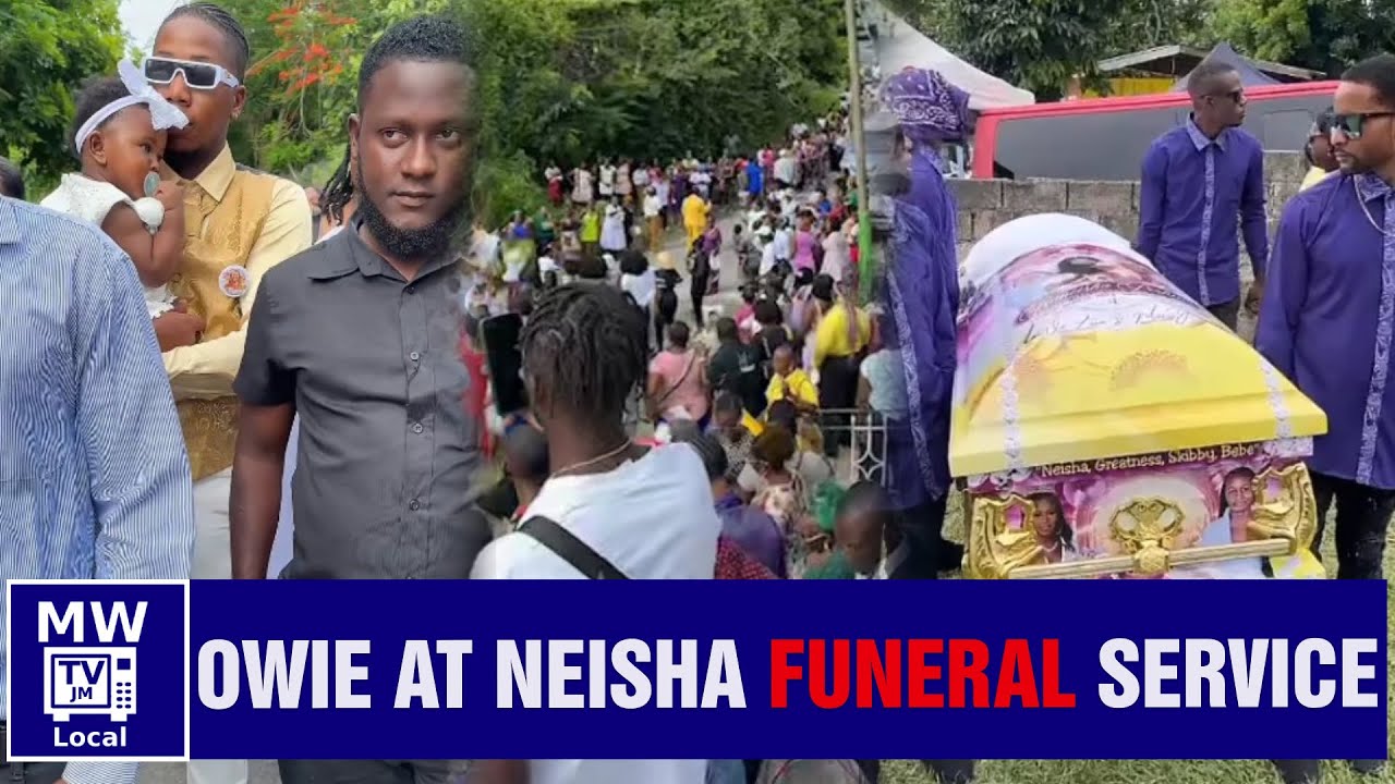 Owie, Koolie and Shay, TJ and Moya, Roger at Neisha Funeral Service ...