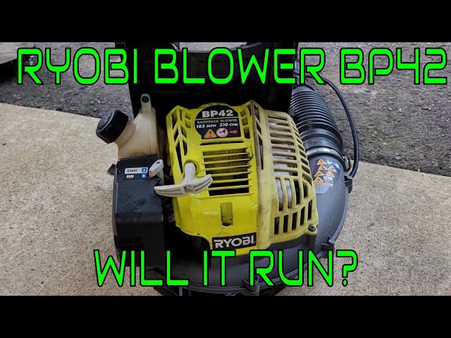 Ryobi leaf blower bp42 store