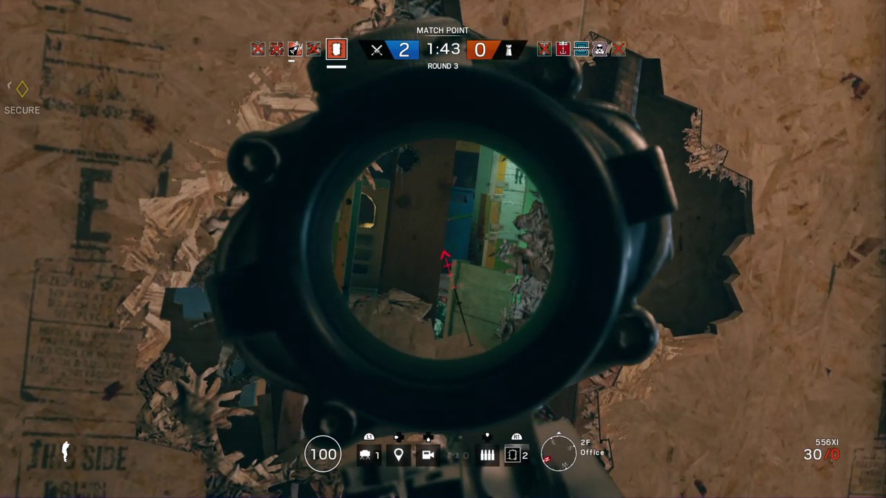 Rainbow Six Siege thermite 30 rounds left - YouTube