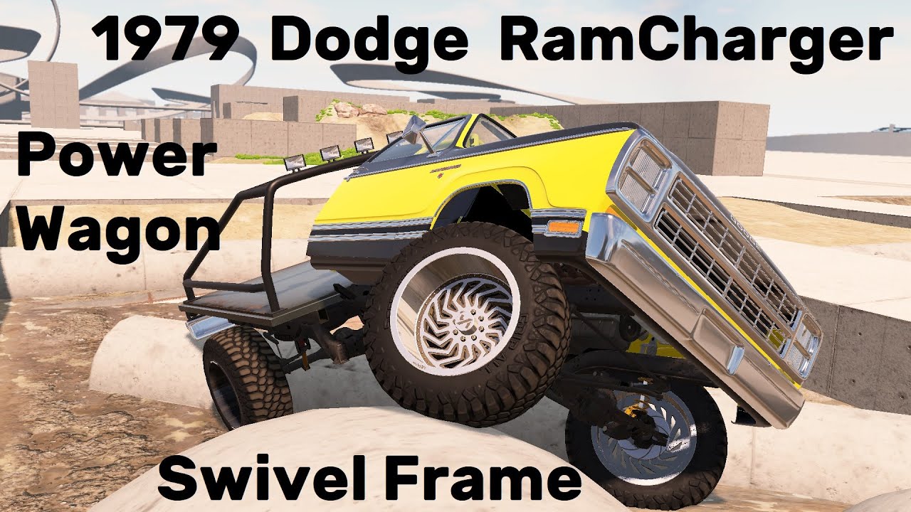 1979 Dodge RamCharger Power Wagon Swivel Frame - YouTube