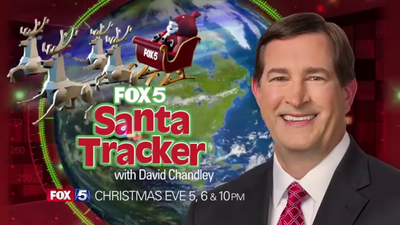 FOX 5 Santa Tracker with David Chandley - YouTube