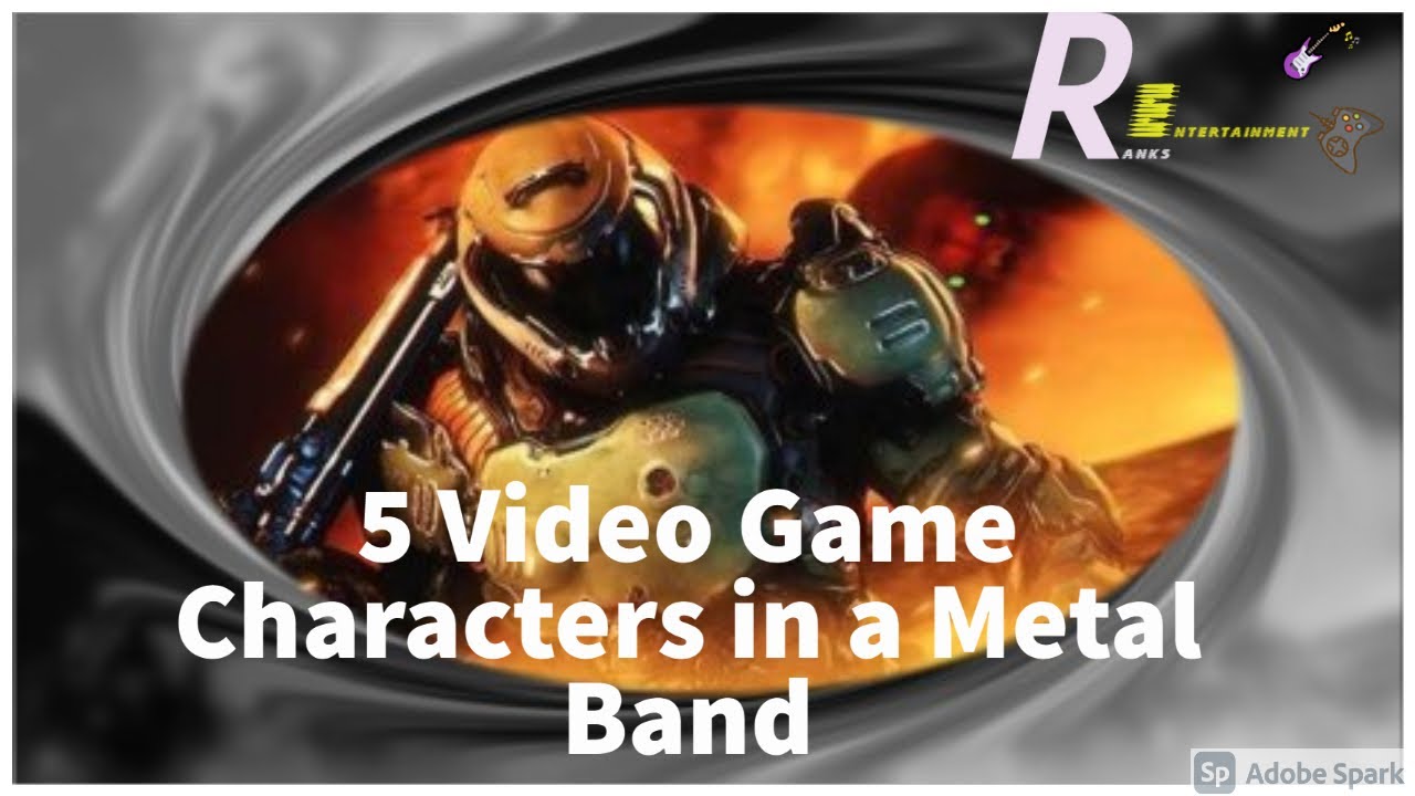5 Video Game Characters That Would Make An Awesome Metal Band! - YouTube