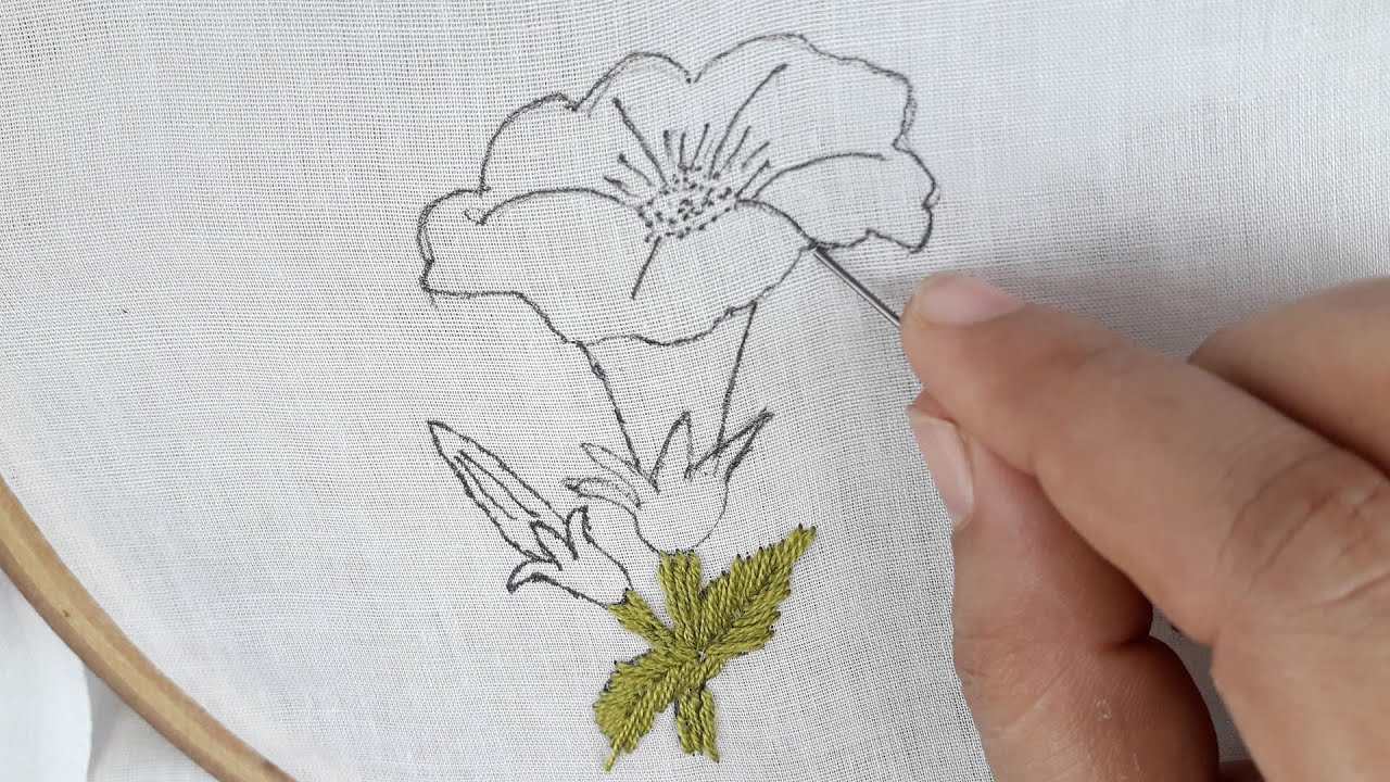 Hand Embroidery# fantasy flower embroidery design#42 new embroidery for ...