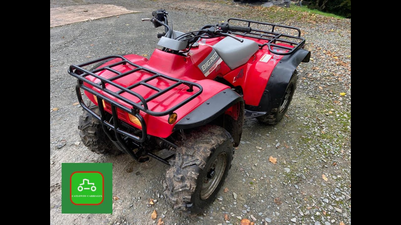 HONDA TRX 300 BIG RED 4X4 QUAD BIKE SOLD BY www.catlowdycarriages.com ...