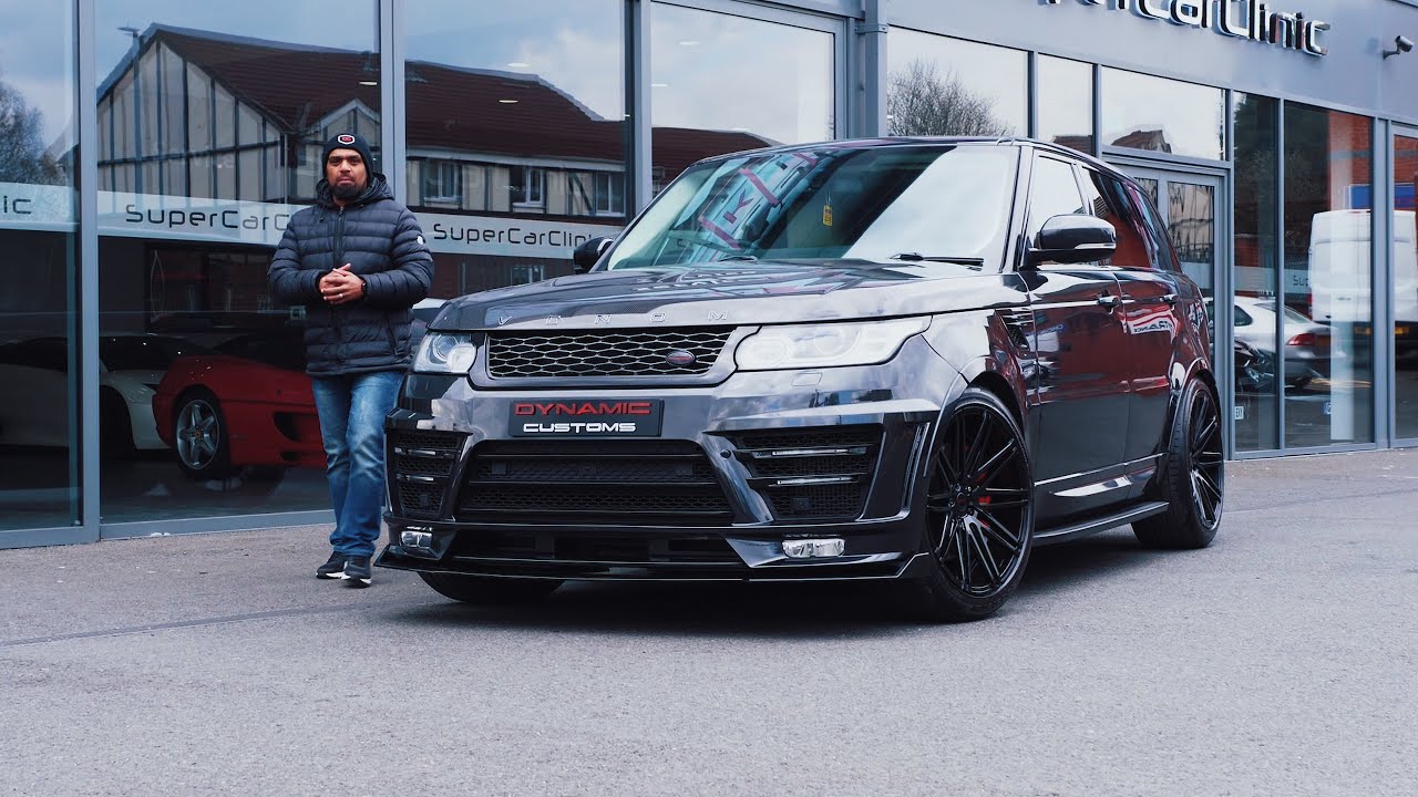 Range Rover Sport L494 Venom wide track body kit conversion 2013-2017 ...