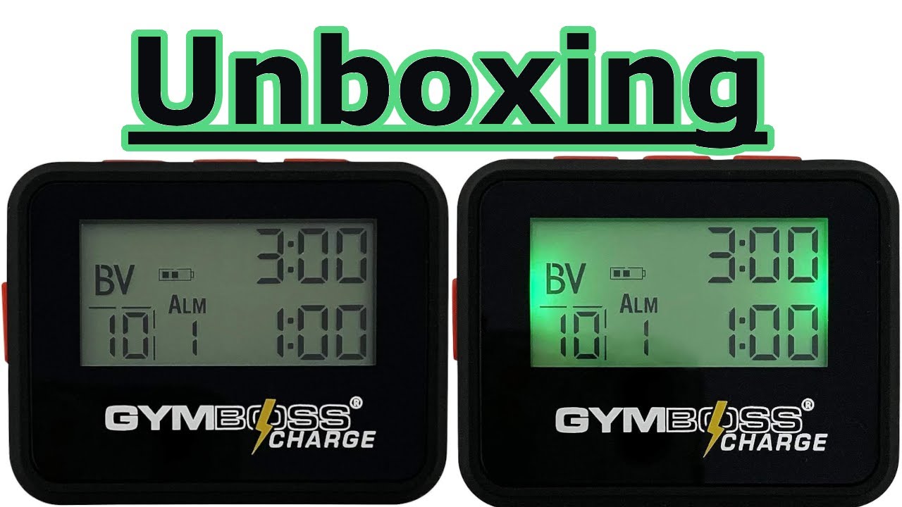 Gymboss Charge Intervall-Timer und Stoppuhr Unboxing Video - YouTube