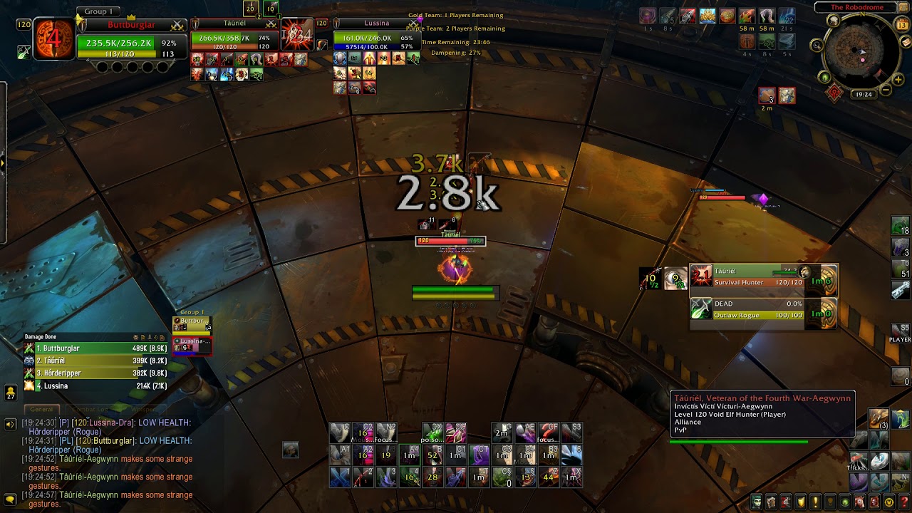 World Of Warcraft 2v2 Dem Boiz Retail Youtube