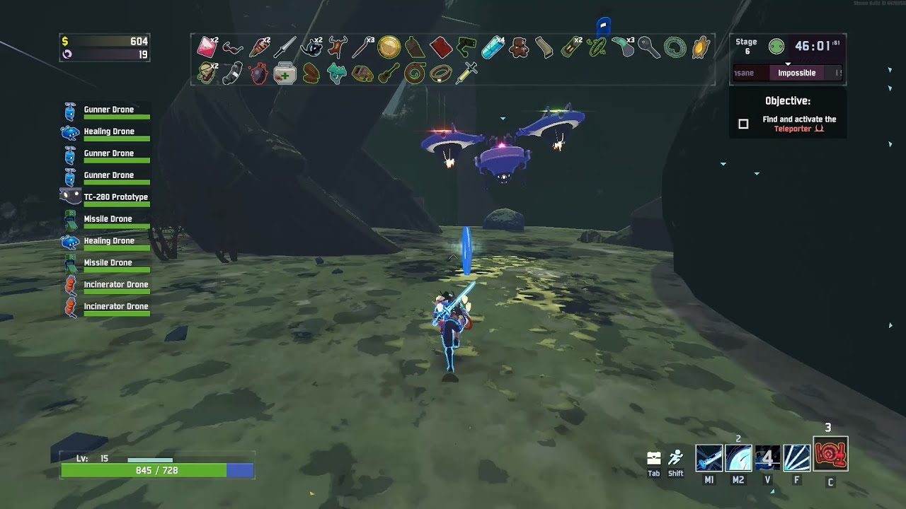 Risk of Rain 2 #5 - Drone Buddy TC-280 - YouTube