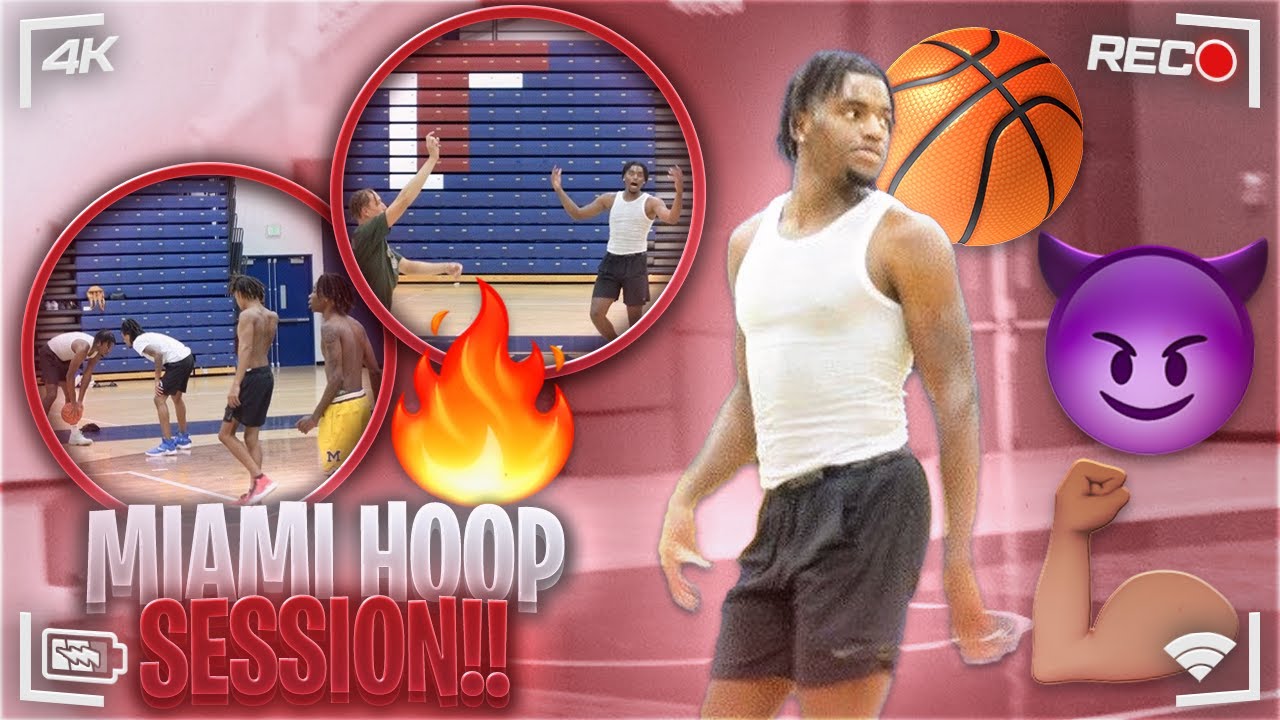 *SPRING BREAK MIAMI* HOOP SESSION FT. @mitripov @addisonjamesofficial ...