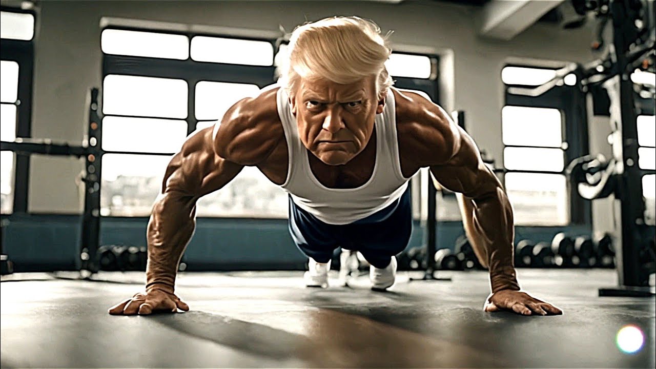 Donald Trump in the Gym! | AI generation - YouTube
