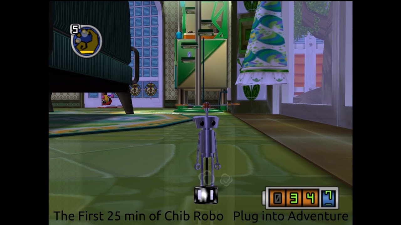 First 25 min of Chibi Robo (GC) - YouTube