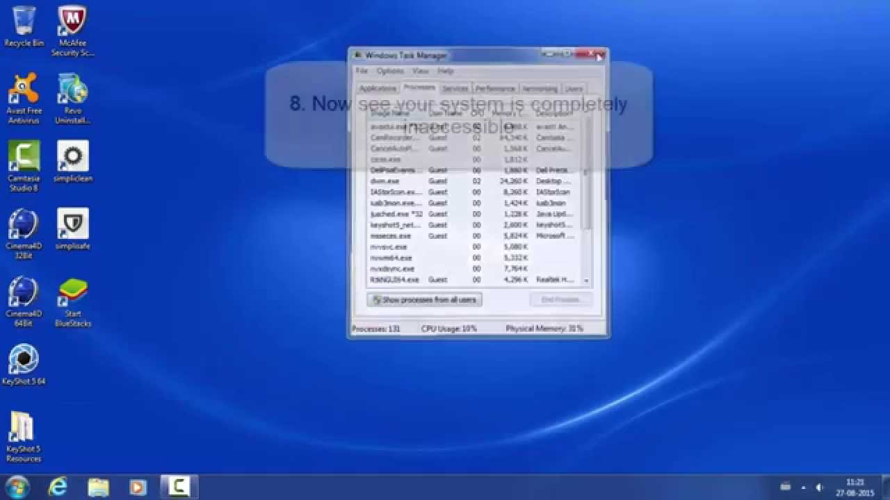 Simple Stuck Windows Prank - YouTube