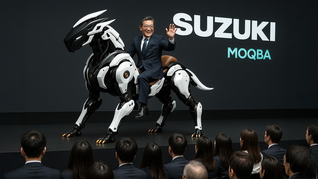 Suzuki Unveils New 3000$ Transport Robot Dog Revolutionizing City ...