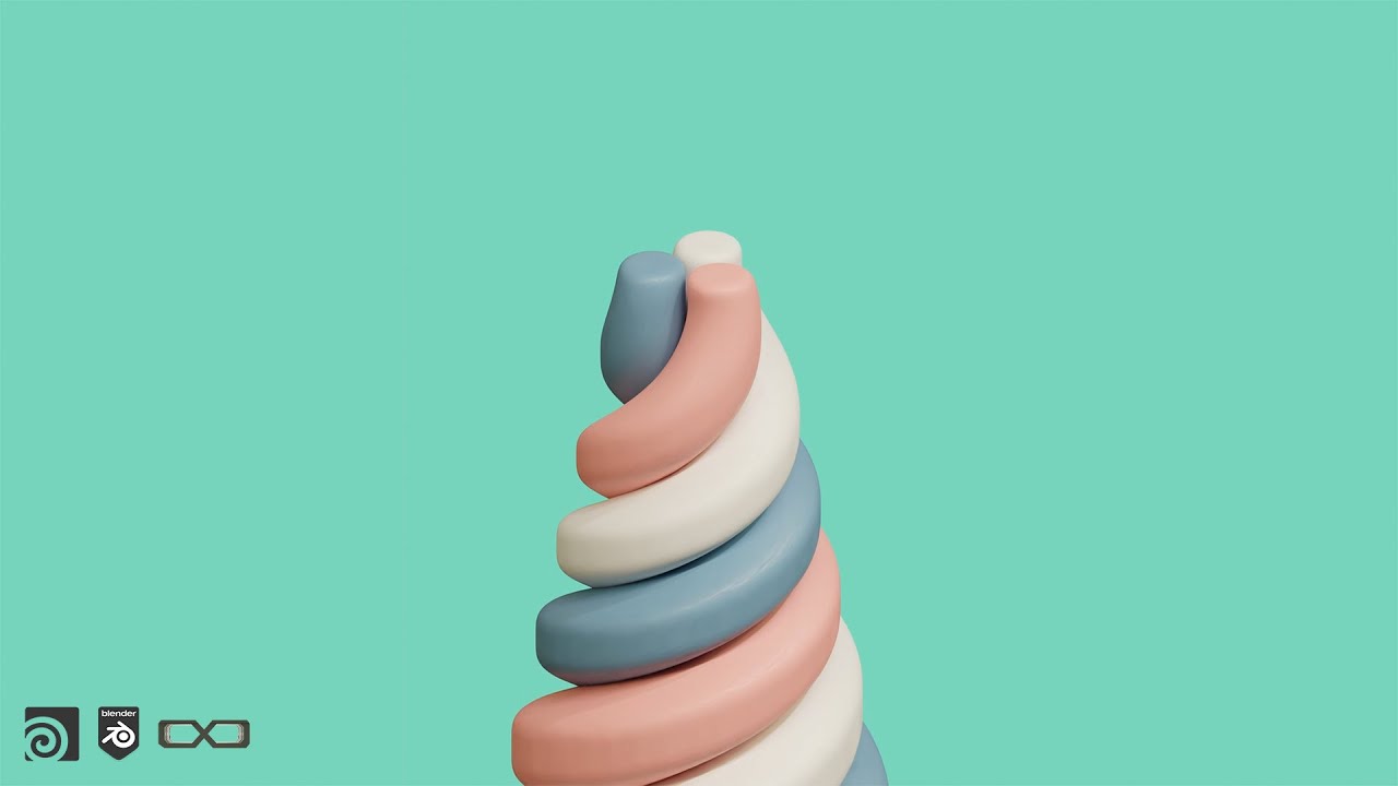 Abstract Looping Motion Graphics In Houdini | Houdini Beginner Tutorial ...