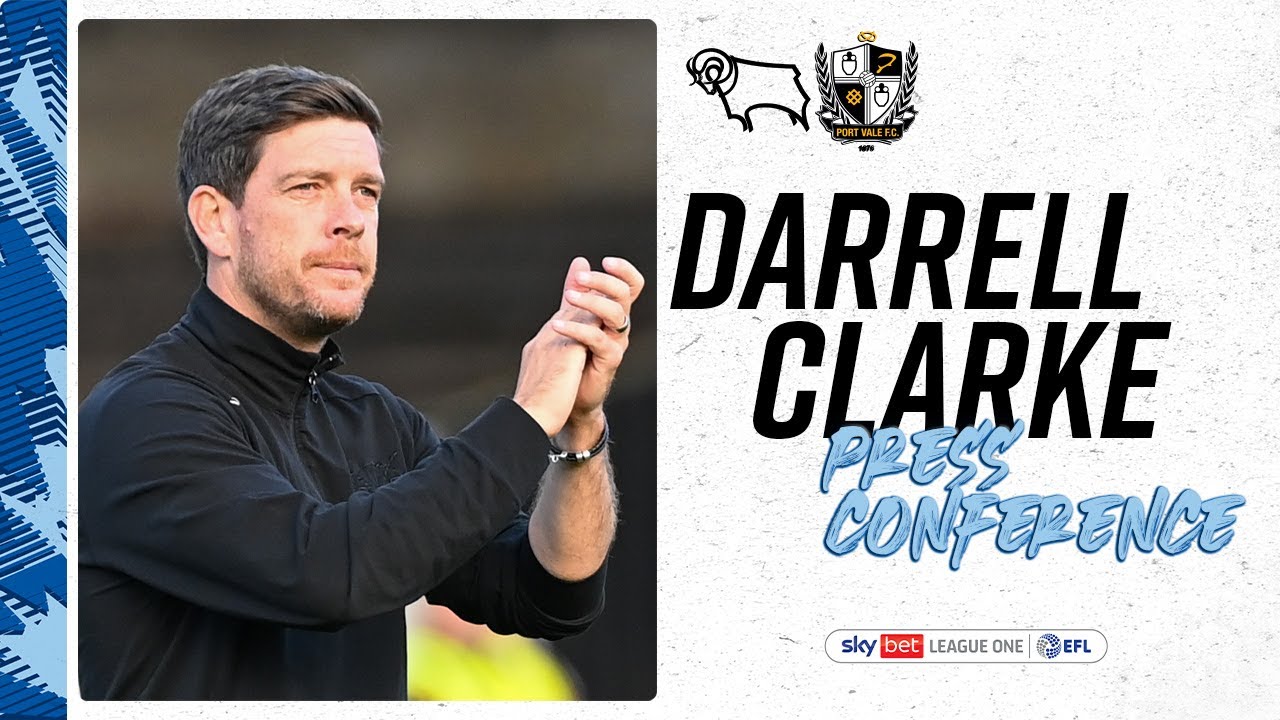 Press Conference | Darrell Clarke relishing another tough challenge ...