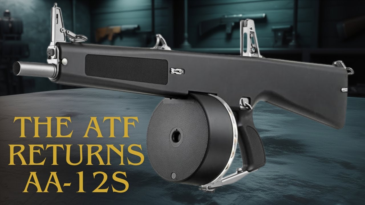 ATF Gives Back Siezed AA-12s! - YouTube