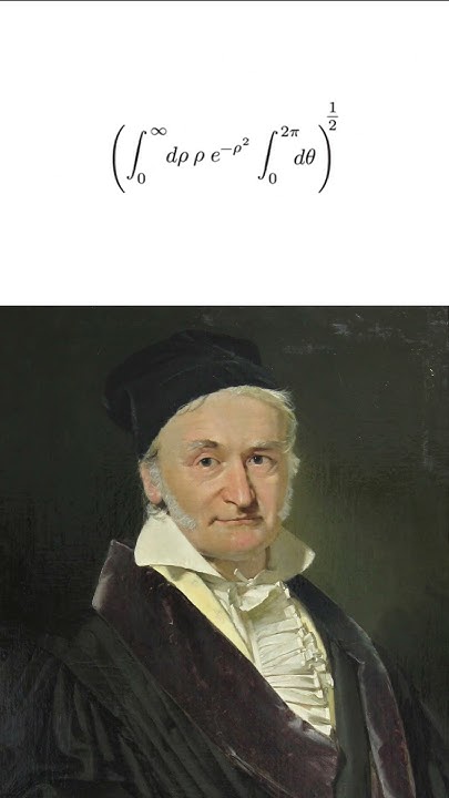 integral gaussiana (gaussian integral) - YouTube
