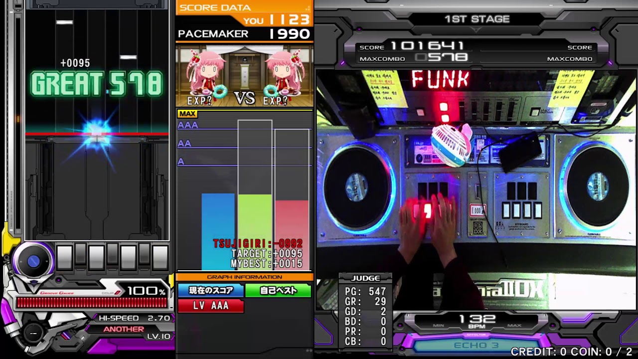 [IIDX HEROIC VERSE] Virus Funk SPA 正規 - YouTube
