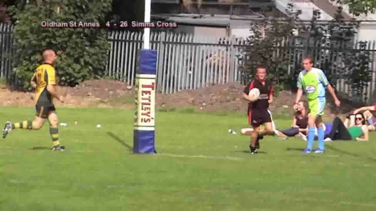 Oldham St Annes v Halton Simms Cross - YouTube