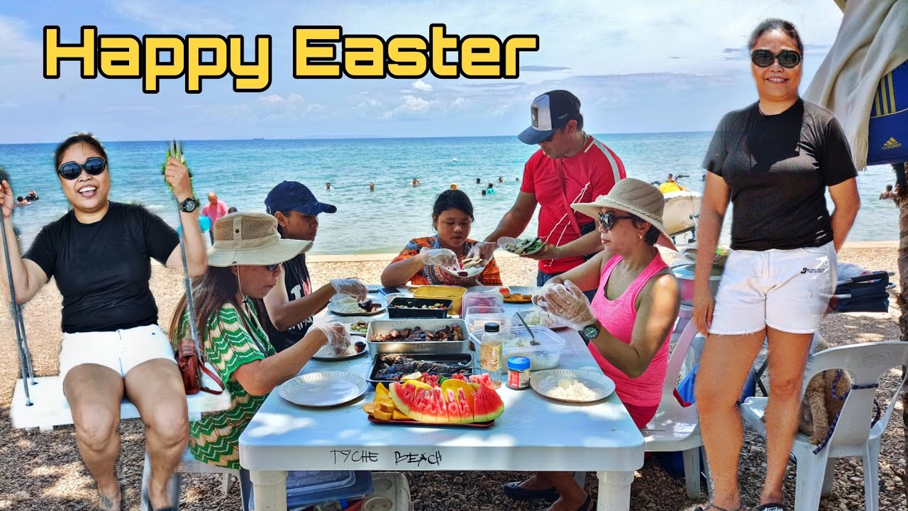 Easter Sunday Family Outing at Tyche Beach Catmon Cebu - YouTube