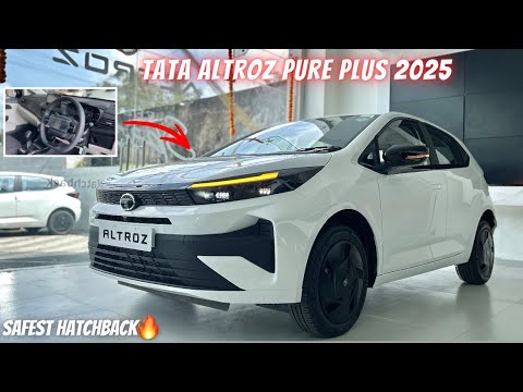 अब Safety और Mileage दोनों एक साथ🔥- TATA ALTROZ PURE PLUS S CNG 2025 ...
