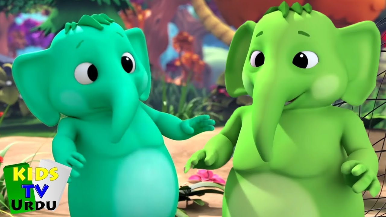 ایک موتا ہاتھی،, Ek Mota Hathi, Urdu Nursery Rhymes and Kids Rhyme ...