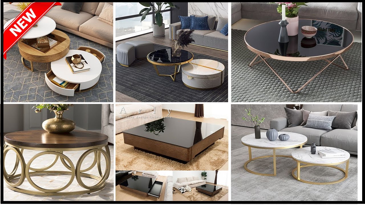 Top 40 Latest Centre Table Design In 2020 Catalogue | Modern Table ...