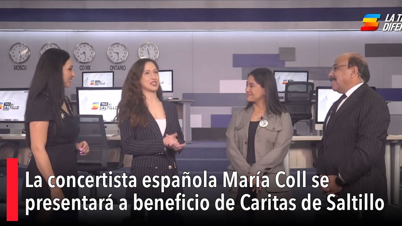 La concertista española María Coll se presentará a beneficio de Cáritas ...