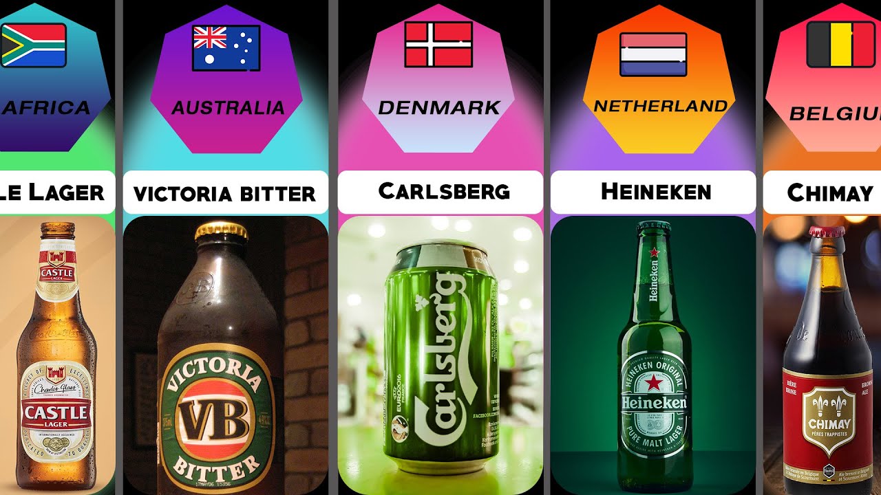 Beer From Different Countries - YouTube