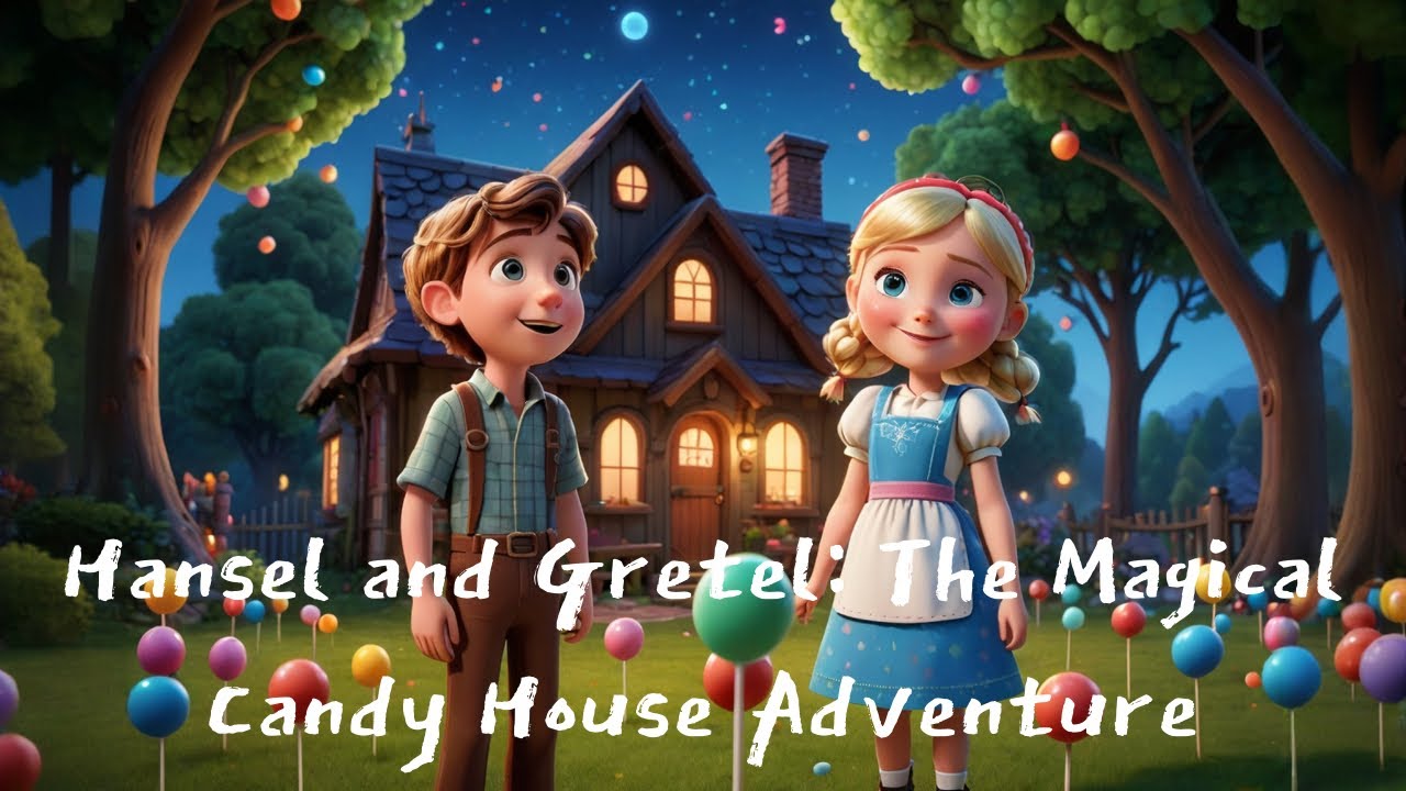 Hansel and Gretel The Magical Candy House Adventure | Best English Learn Classic Fairy Tale for ...