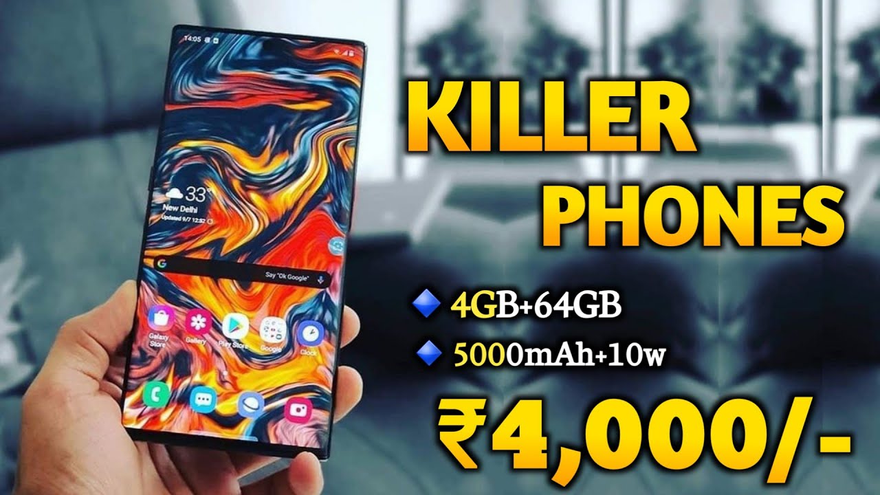 4GB+64GB || Top 3 Best Smartphone Under 4000 in 2023 || Best Phone ...